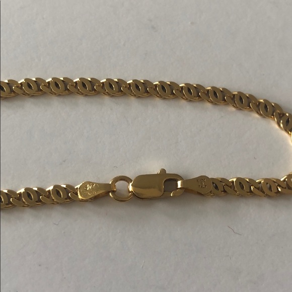 Milor | Jewelry | Milor Italy Sterling 925 Gold Wash 72 Bracelet | Poshmark